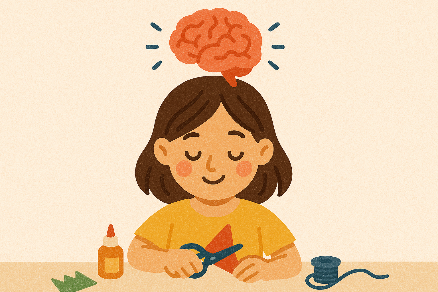 The Science Behind Crafting: What Neuroscience Says About Kids and Cre