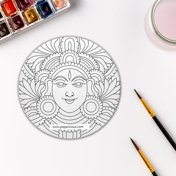 Kerala Murals Designs with DIY Canvas Board for Paintings