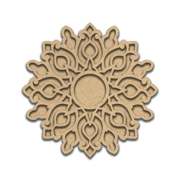 MDF Rangoli Cutouts and Bases | DIY Festive Home Decor Ideas