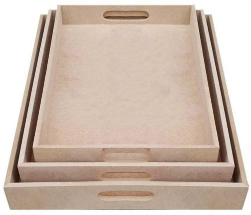 Papericious MDF Tray Set of 3