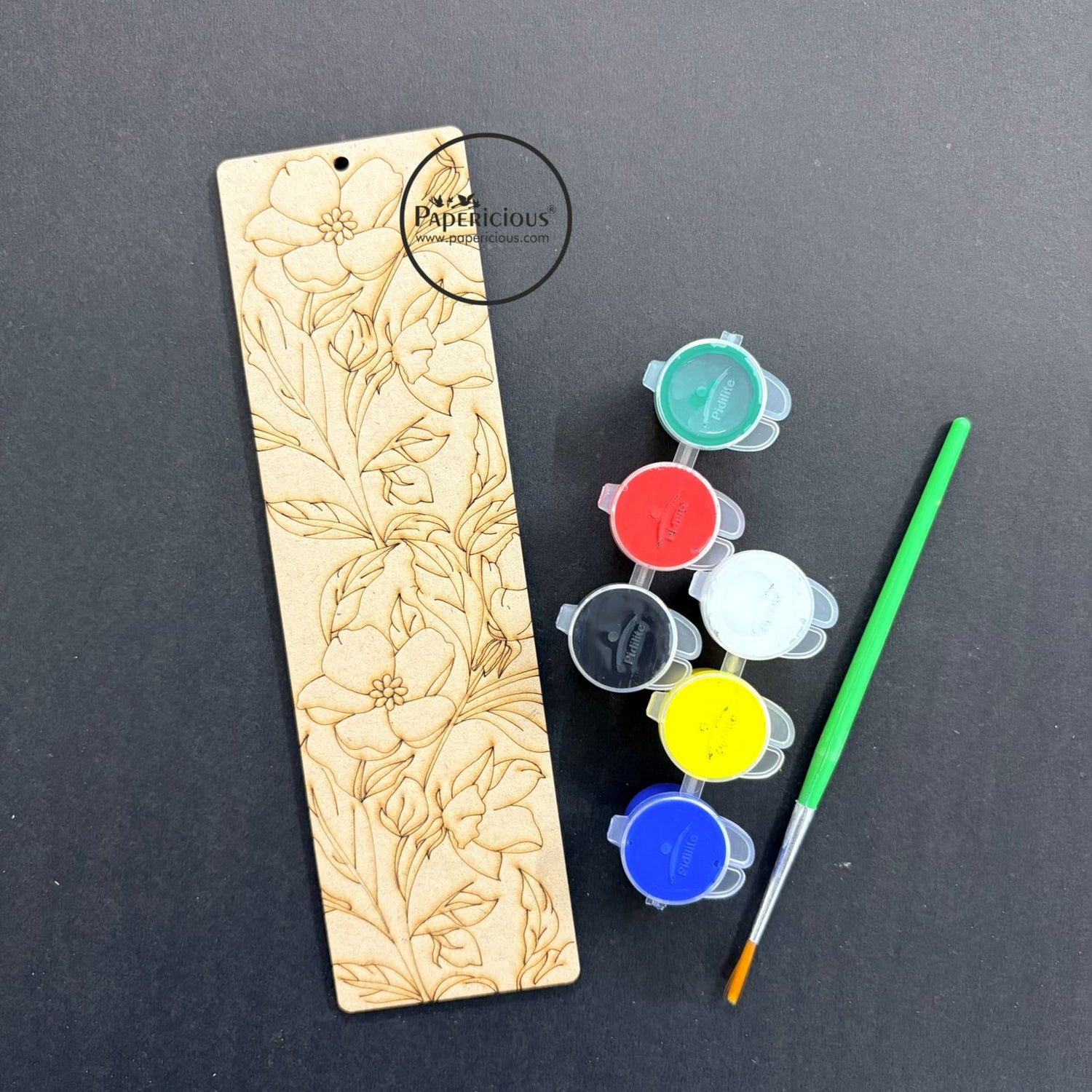 Return Gift - Bookmark DIY Kit Floral - 6 pcs