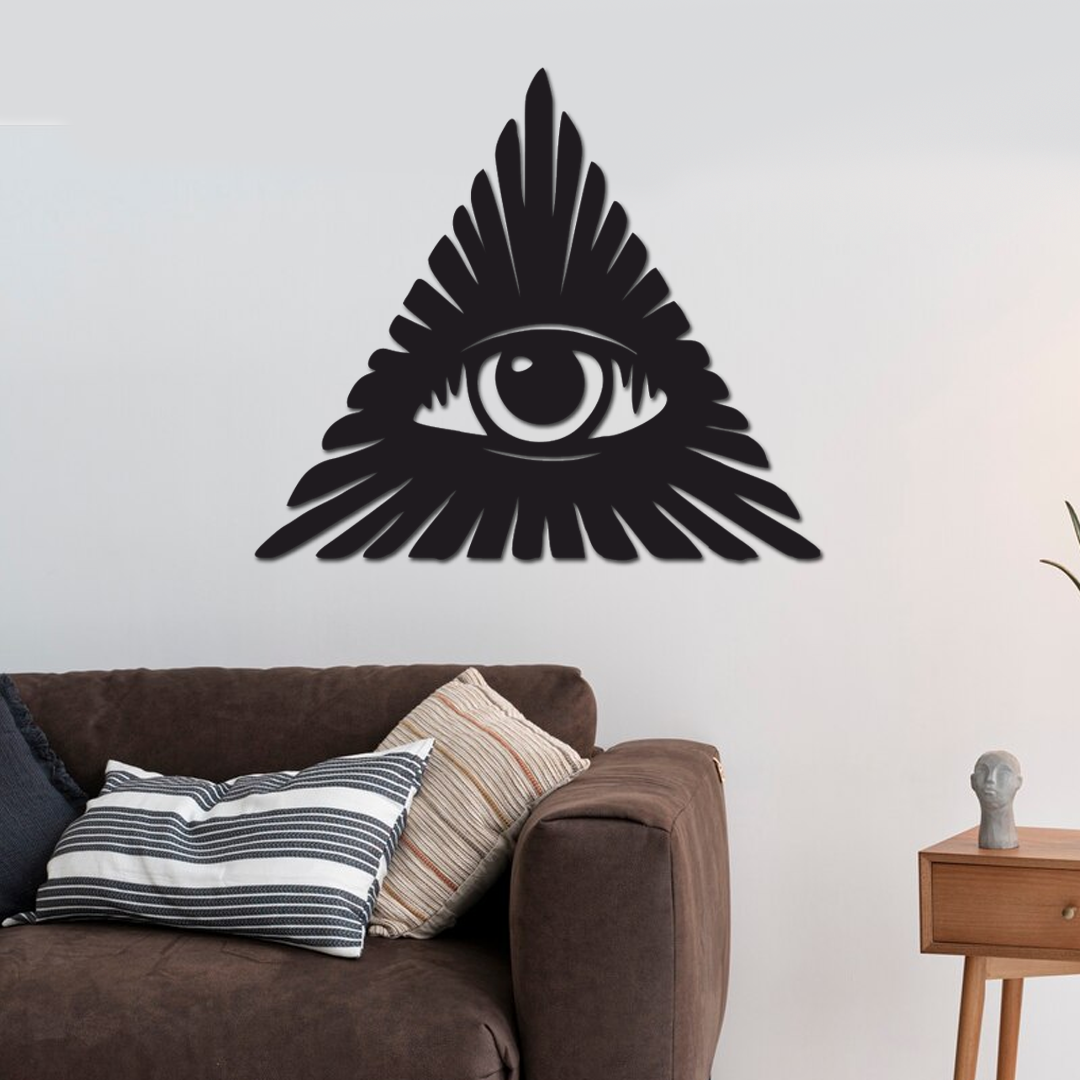 Wood Wall Cutouts - Evil Eye