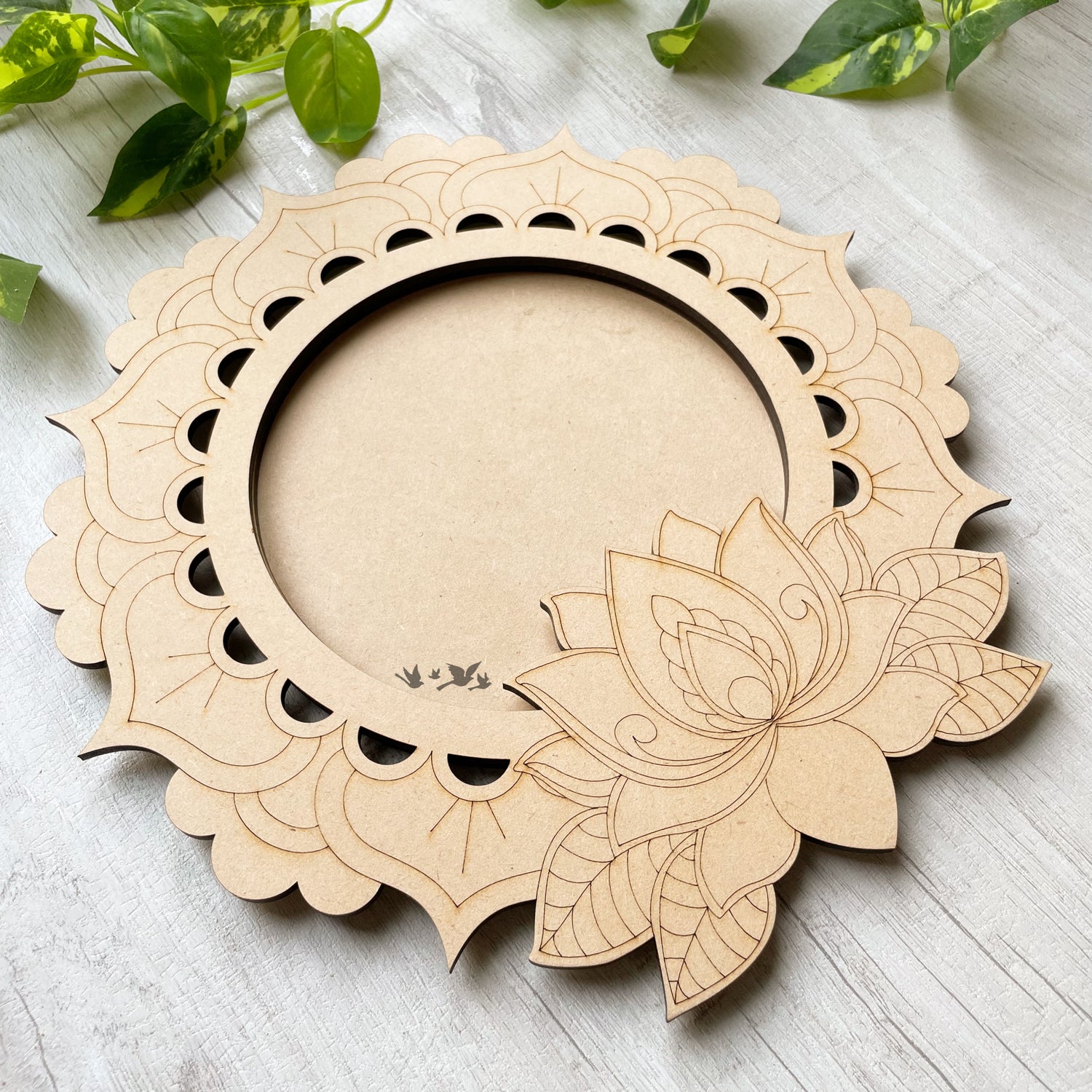 Pooja Thali/Platter - Divine Lotus