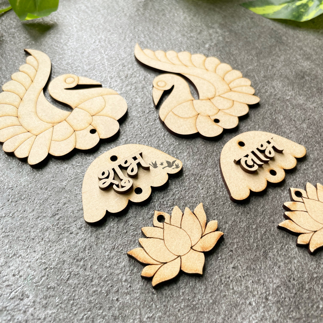 MDF Shubh Labh Cutout Designs for DIY Diwali Decoration ideas