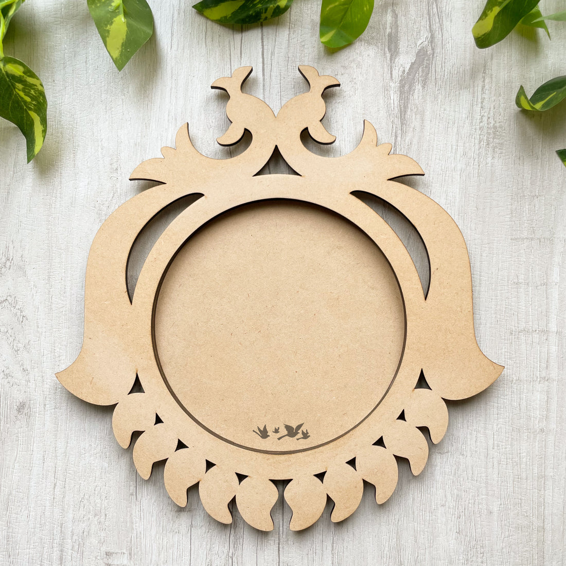 Buy MDF Pooja Thali | DIY Decorative MDF Pooja Thali Base