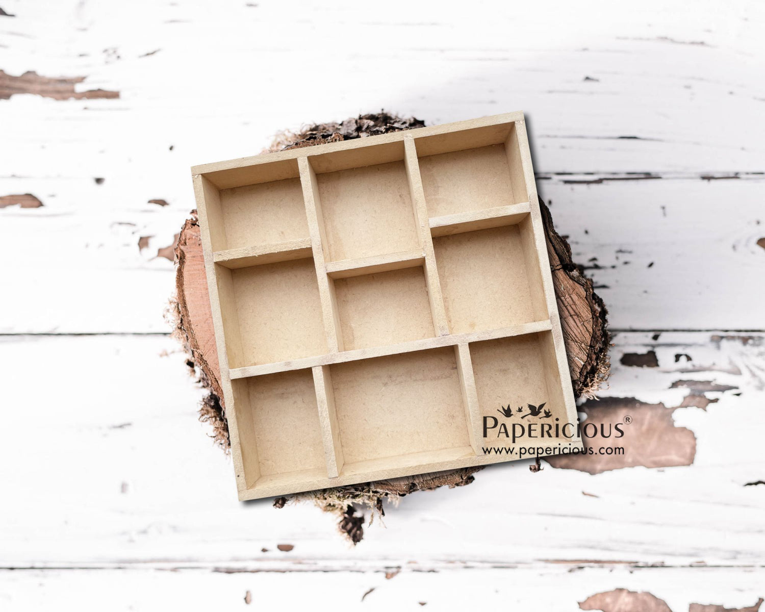 Papericious Printer Tray / Shadow Frame - 9 Partition