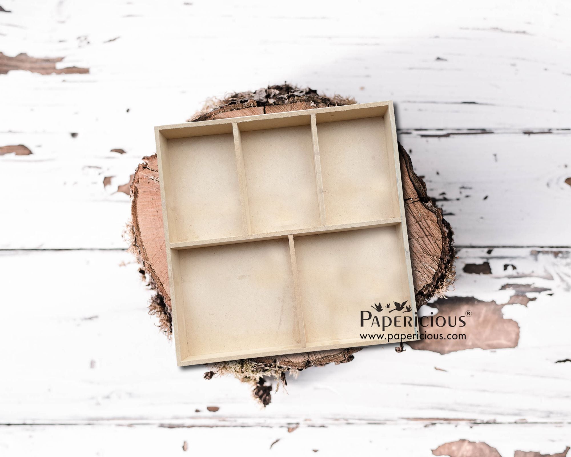 Papericious Printer Tray / Shadow Frame - 5 Partition