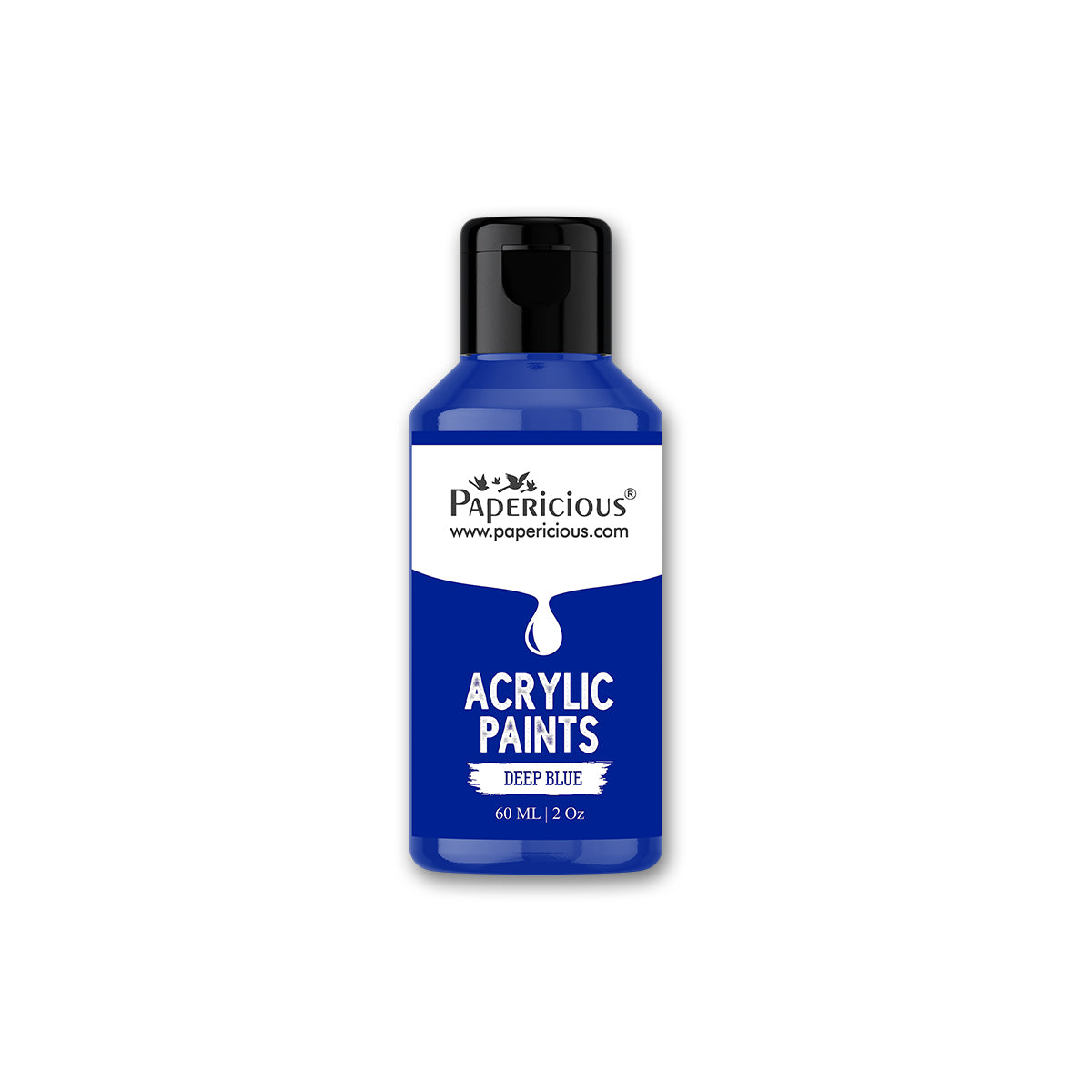 PAPERICIOUS - All Surface Acrylic Color - Deep Blue