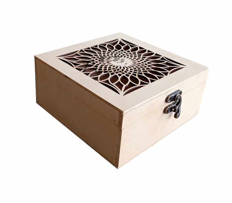 Buy DIY MDF and Laser Cut Boxes for Art & Craft | Gift Box