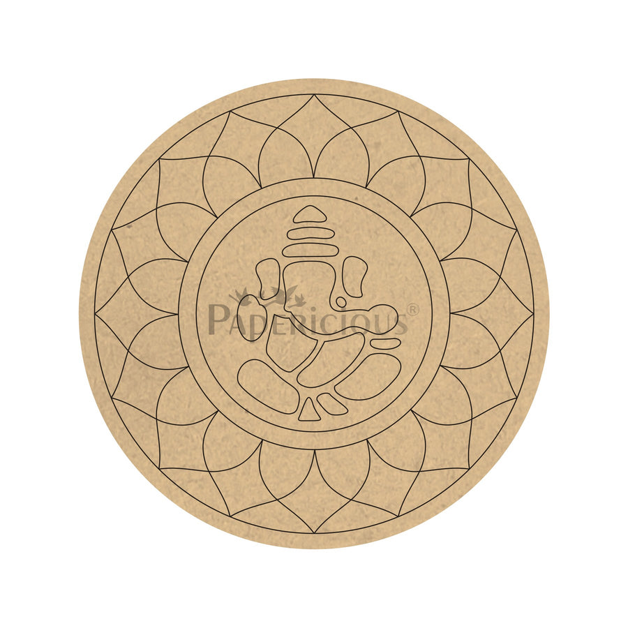 Papericious Mandala Art | MDF Board | Pre Marked Mandala