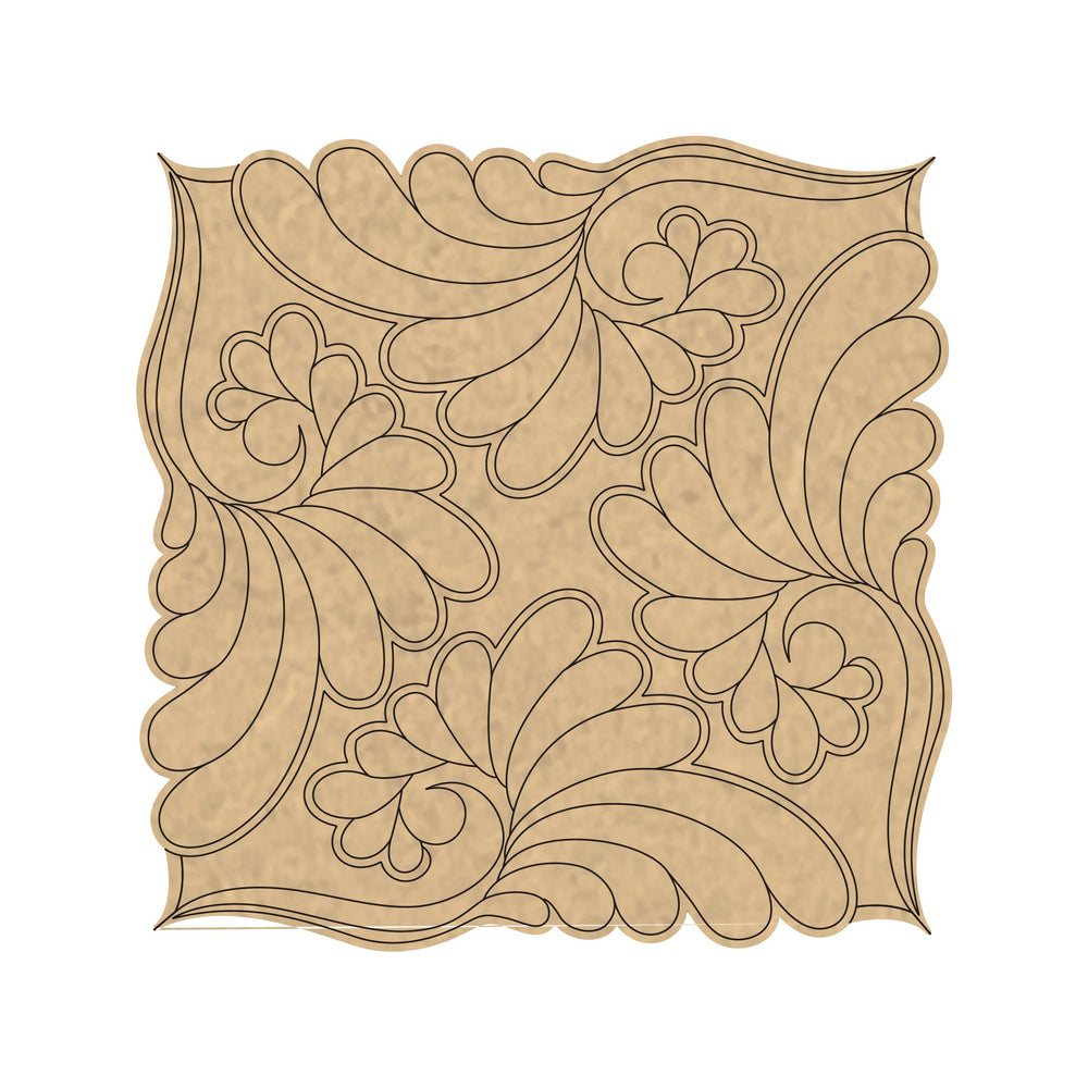 PAPERICIOUS 4mm thick Pre Marked MDF Modern Abstract